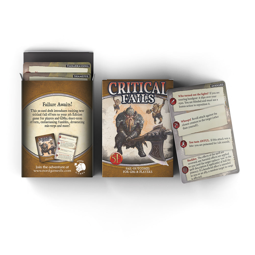 Critical Fail Deck (5E) – Nord Games