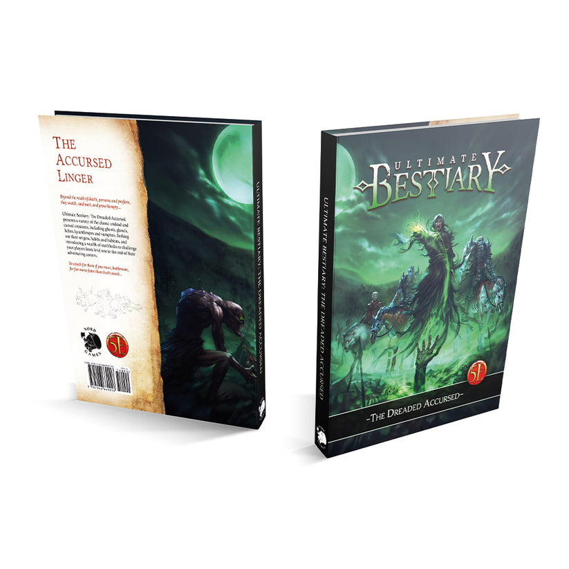 Ultimate Bestiary: The Dreaded Accursed Hardcover (5E) – Nord Games