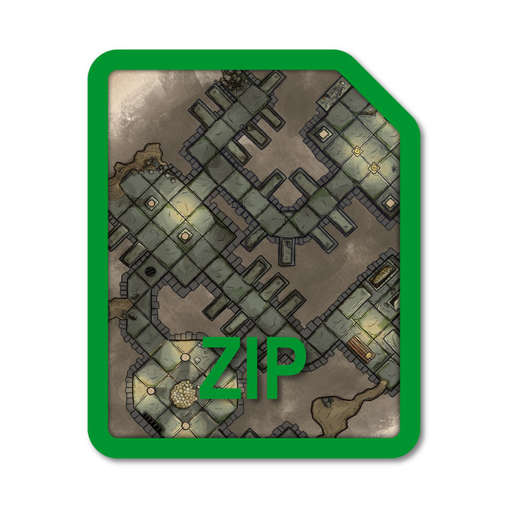 Ultimate Bestiary: The Dreaded Accursed - Lair Map Pack – Nord Games