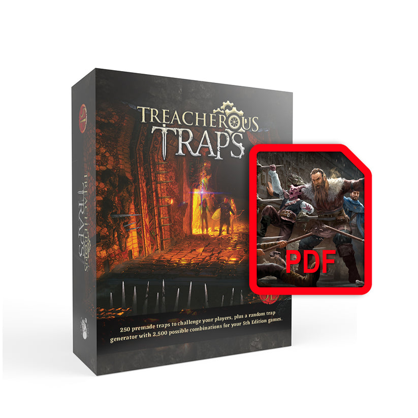Treacherous Traps Box Set Bundle (5E) – Nord Games