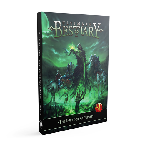Ultimate Bestiary: The Dreaded Accursed Hardcover (5E) – Nord Games
