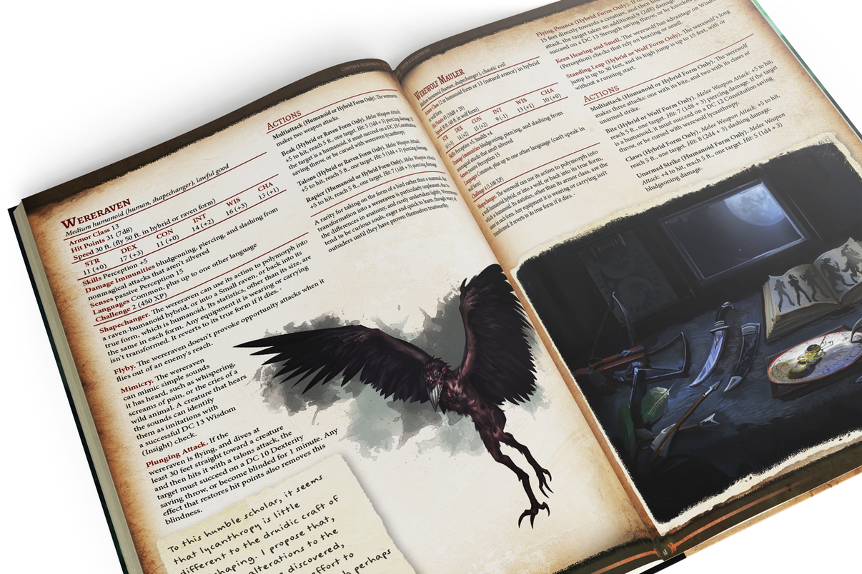 Ultimate Bestiary: The Dreaded Accursed Hardcover (5E) – Nord Games