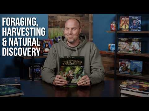 Foraging, Harvesting & Natural Discovery Hardcover (5E) – Nord Games